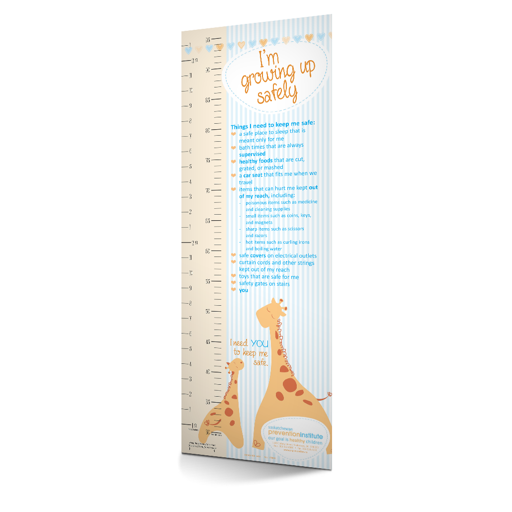 I’m Growing up Safely – Growth Chart - Saskatchewan Prevention Institute