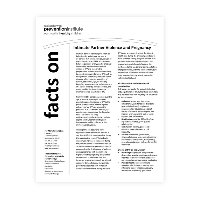 Violence and Abuse Prevention - Saskatchewan Prevention Institute