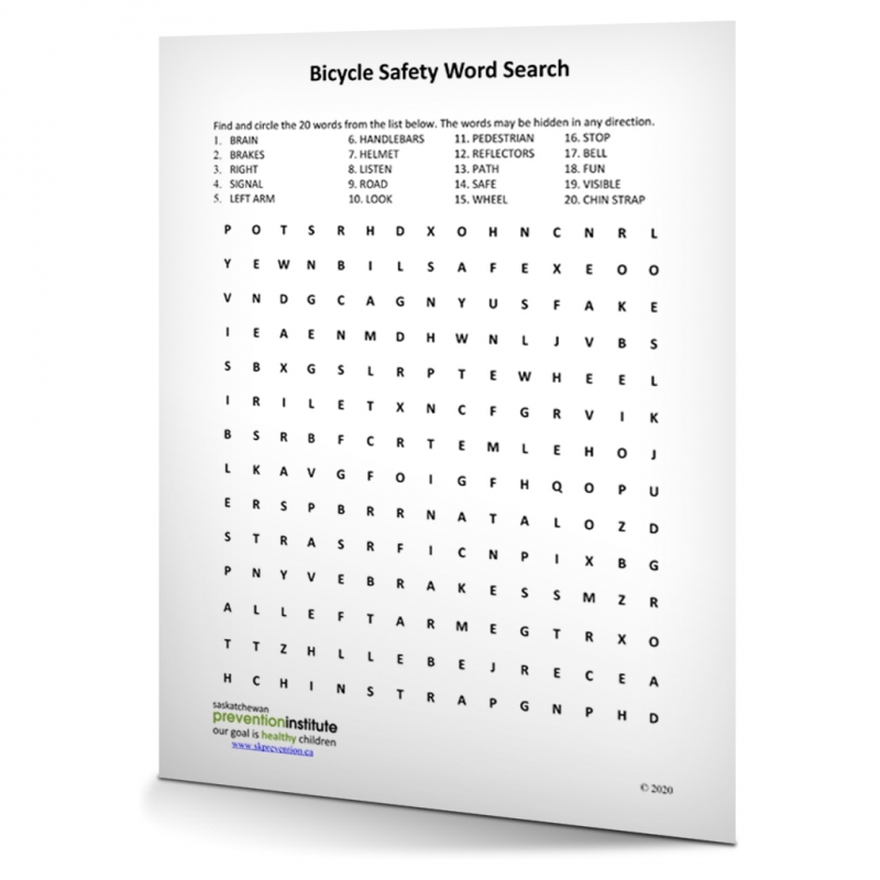 Bike and Wheel Safety - Saskatchewan Prevention Institute