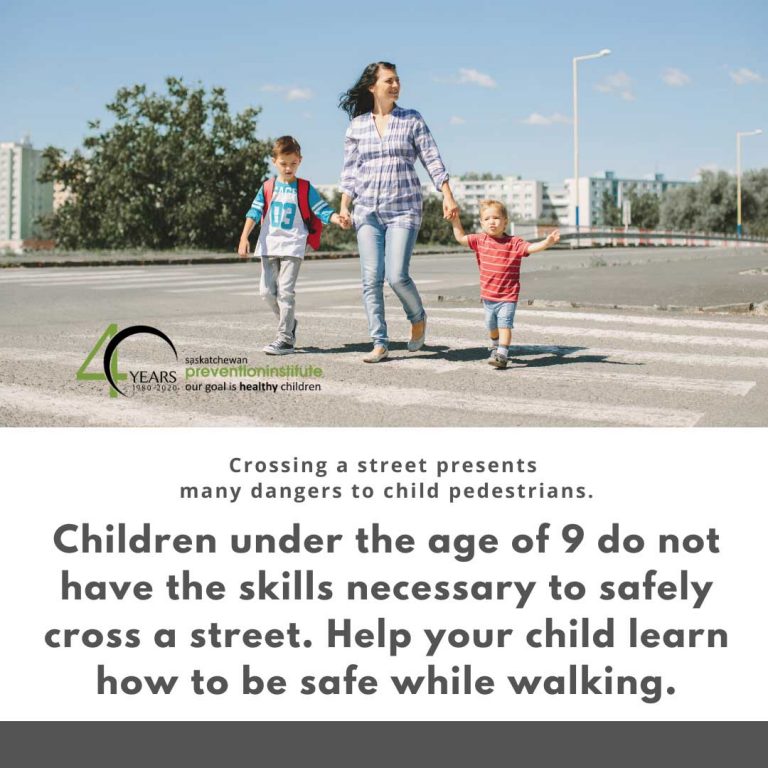 Pedestrian Safety - Saskatchewan Prevention Institute