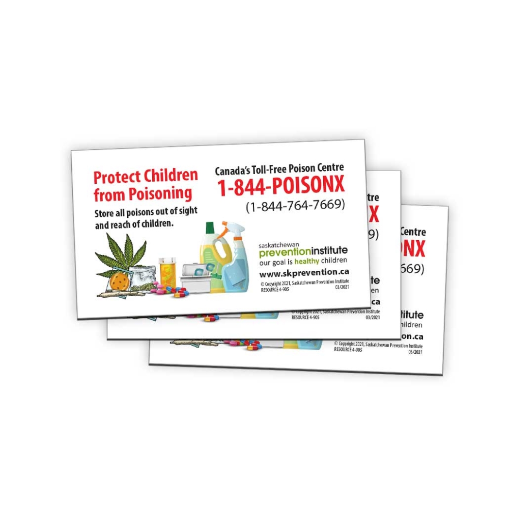 Poison Prevention Magnet - Saskatchewan Prevention Institute