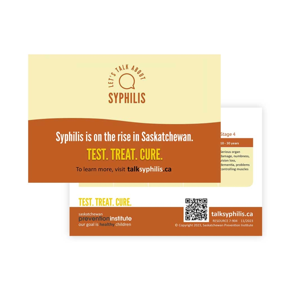 Let’s Talk About Syphilis - Saskatchewan Prevention Institute