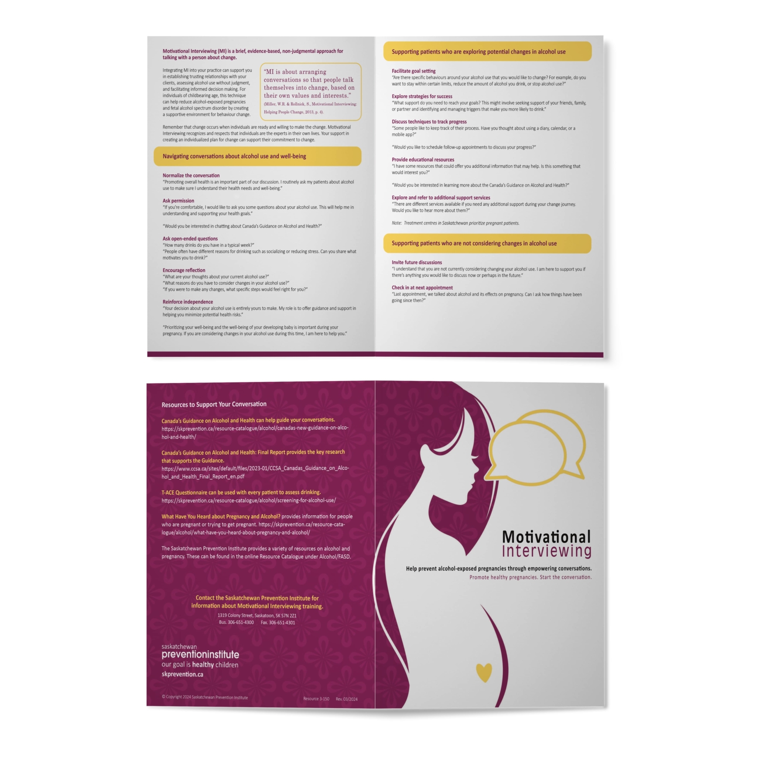 Alcohol/FASD Resources - Saskatchewan Prevention Institute