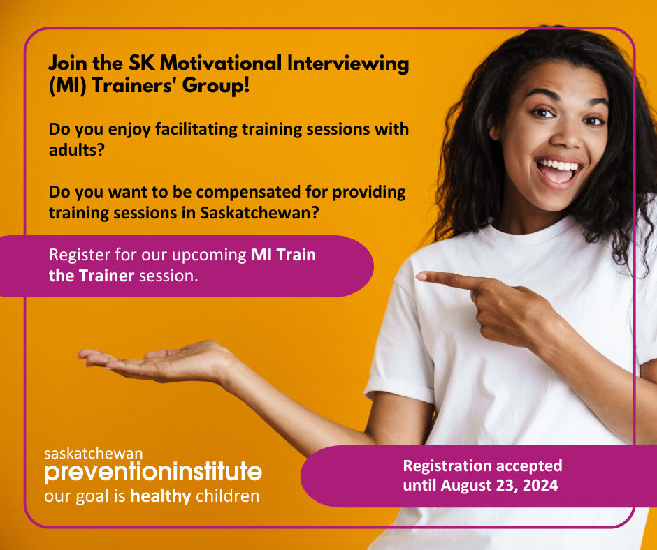 Motivational Interviewing Train-the-Trainer - Saskatchewan Prevention ...